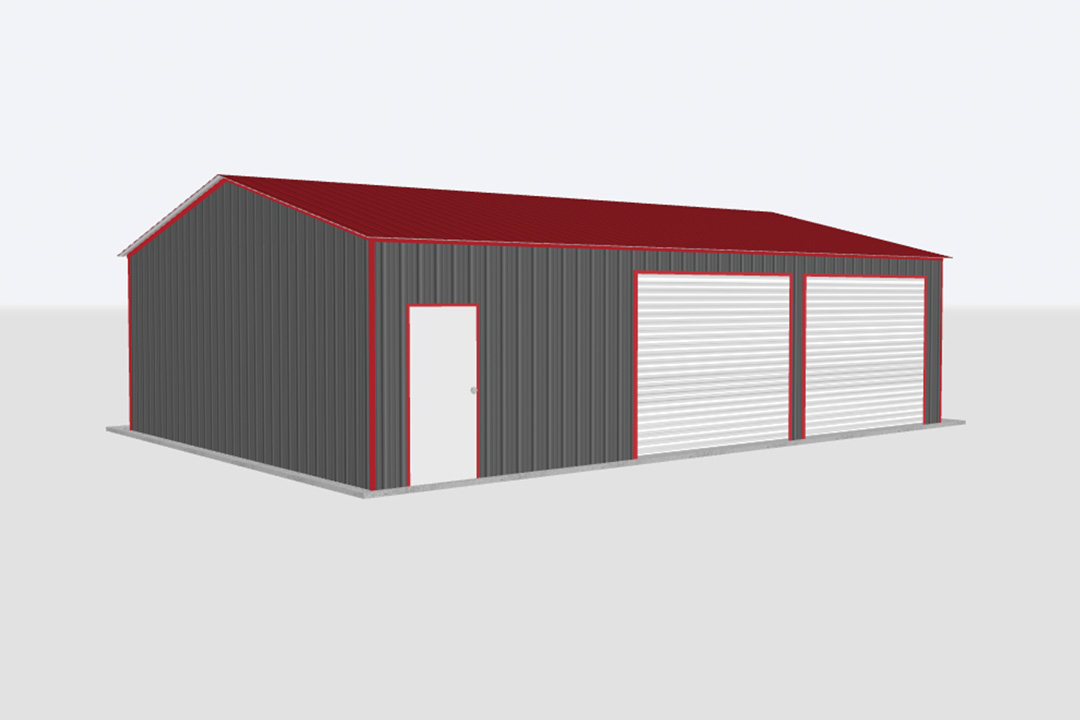 24x36 Garage With Gambrel Roof 2 Story 2 Car Garages – The Barn