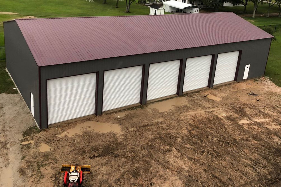 50×100 Commercial Building (5-Bay) – A7 Buildings LLC